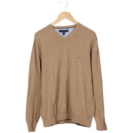 Tommy Hilfiger Pullover Herren Gr&ouml;&szlig;e XL Second Hand beige