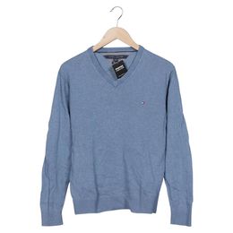 Tommy Hilfiger Pullover Herren Gr&ouml;&szlig;e M Second Hand hellblau