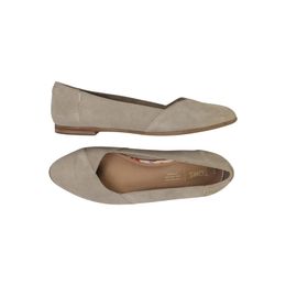 Toms Shoes TOMS Ballerina Damen Gr&ouml;&szlig;e 40.5 Second Hand beige