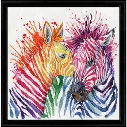 Stickbild - Colorful Zebras