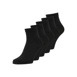 G&ouml;tzburg G&Ouml;TZBURG Damen Socken, Gr. 43, schwarz, 70% Baumwolle, 28% Polyamid, 2% Elasthan, Socken, mit Silverplus-Technologie