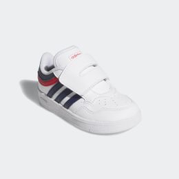 Kinder Klettschuh "HOOPS 4.0 KIDS", adidas Sportswear, Gr. 24, bunt, Synthetik, Schuhe, f&uuml;r Kinder