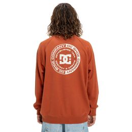 DC Shoes Herren Sweatshirt "DC Corpo Raglan"picante, Gr. M, Obermaterial: 55% Walkfrottier, 25% Walkfrottier, 20% Microfaser;, Sweatshirts