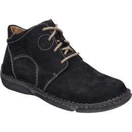 Josef Seibel Damen Stiefelette "Neele 46, schwarz", Gr. 42, schwarz, Obermaterial: 100% Rindsleder Leather cow., Schuhe