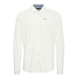 FQ1924 Herren Langarmhemd "Langarmhemd FQSteven", wei&szlig;, Gr. S, Obermaterial: 70% Baumwolle CO. 30% Lyocell CLY., Hemden