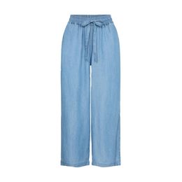 soyaconcept Damen Chinos "Soya Concept Pants SC-LIV 25-C"2250 medium blau, Gr. S, Obermaterial: 100% Lyocell, Hosen