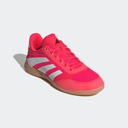 M&auml;dchen Fu&szlig;ballschuh "PREDATOR LEAGUE KIDS IN", adidas Performance, Gr. 36, rot, Synthetik, Schuhe, f&uuml;r Halle und Stra&szlig;e, f&uuml;r Kinder & Jugendliche