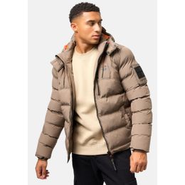 STONE HARBOUR Herren Winterjacke "Arvidoo", braun, Gr. S, Obermaterial: 100% Polyester. Futter: 100% Polyester. Wattierung: 100% Polyester.