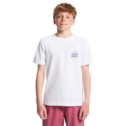 Quiksilver Jungen T-Shirt "Fundamental Ride"wei&szlig;, Gr. 8, Obermaterial: 70% Baumwolle, 30% Baumwolle;, Shirts