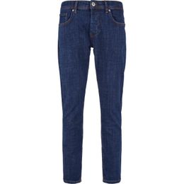 2Y Premium Herren Bequeme Jeans "2Y Premium Herren 2Y Tapered Fit Jeans", blau, Gr. 38, unifarben, 97% Baumwolle, 3% Elasthan, Jeans
