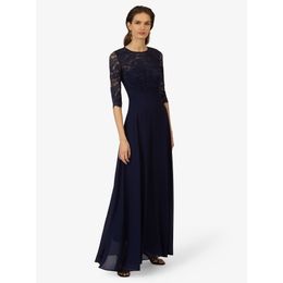 Kraimod Abendkleid Damen Gr&ouml;&szlig;e 40 navy Winterkleid