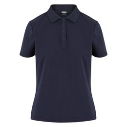 Urban Classics Damen Poloshirt "Urban Classics Ladies Sorona Polo Tee"navy, Gr. XL, unifarben, 70% Baumwolle, 30% Polyester (Sorona), Shirts