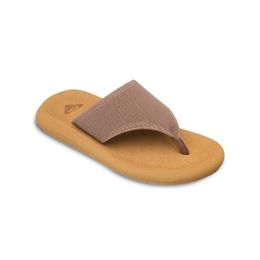 Roxy Damen Sandale "Samolo", Gr. 8,5, braun, Obermaterial: 98% Polyester/2% Synthetik-PU, Futter: k. A., Laufsohle: 100% TPR., Schuhe