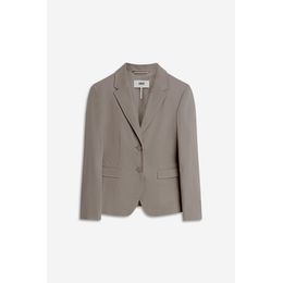 Cinque Damen Jackenblazer "CILARNI"braun, Gr. 34, unifarben, Web, Obermaterial: 64% Baumwolle, 33% Polyester, 3% Elasthan, Blazer, Reverskragen,