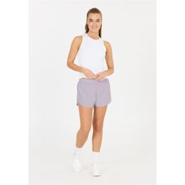 ENDURANCE ATHLECIA ATHLECIA Damen Shorts "Arilay", lila, Gr. 38, unifarben, 91% Polyester, 9% Elasthan, Hosen, mit bequemem 4-Wege-Stretch