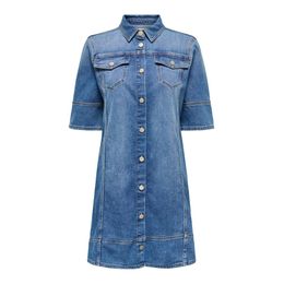 Only Petite Kleid 'ONLKATERINA' Damen Gr&ouml;&szlig;e 32 blue denim Winterkleid