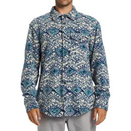 Billabong Herren Arbeitsjacke "Furnace Flannel", blau, Gr. XS, [Hauptstoff] 100% Polyester, Jacken