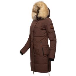 Navahoo Damen Wintermantel "Halina", braun, Gr. S, Oberstoff: 100% Polyester; Futter: 100% Polyester; Wattierung: 100% Polyester; &Auml;rmelfutter: 100%