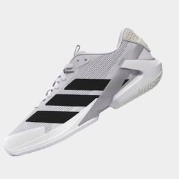 Herren Tennisschuh "ADIZERO UBERSONIC 5 CLAY", adidas Performance, Gr. 42, schwarz-wei&szlig;, Synthetik, Textil, Schuhe