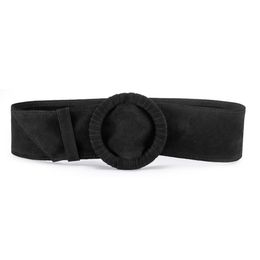 Lascana Damen Tailleng&uuml;rtel "Lederg&uuml;rtel, G&uuml;rtel f&uuml;r Kleid & Overall, Bauchg&uuml;rtel"schwarz, Gr. M, unifarben, Leder, G&uuml;rtel, aus hochwertigem