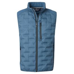 Casamoda Vest 'Basic' male Blue size XL