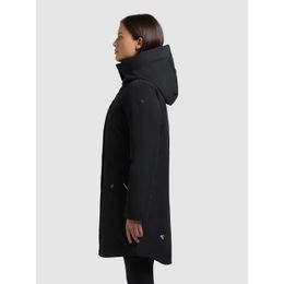 Khujo Damen Wintermantel "Diance", schwarz, Gr. XS, Obermaterial: 100% Polyester. Innenfutter: 100% Polyester. Wattierung: 100% Polyester, M&auml;ntel,