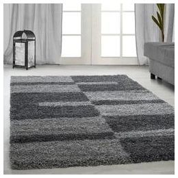 Hochflor-Teppich Ayyildiz TEPPICHE "Gala Shaggy 2505", grau, B:200cm H:30mm L:290cm, Kunstfaser, Teppiche, Langflor, L&auml;ufer, alle R&auml;ume, Wohnzimmer