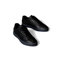 Calvin Klein Damen Sneaker "LOW PRO CUPS LACEUP OXF HF LTH", Gr. 40schwarz, Leder, unifarben, Schuhe, Schn&uuml;rschuh, Halbschuh, Freizeitschuh in