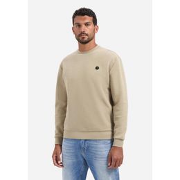 NO EXCESS Herren Sweater "NO EXCESS Strukturierter Pullover"sand, Gr. XXL, 70% Baumwolle, 28% Polyester, 2% Elasthan, Sweatshirts