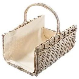 Aufbewahrungskorb Locker, beige (natur), B:71cm H:50cm T:39cm, Rattan, Aufbewahrungsboxen