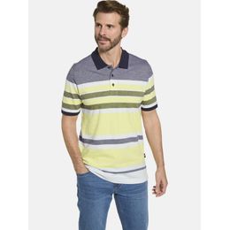 Babista Herren Poloshirt "Poloshirt TORINELLA", gelb, Gr. 58, Shirts, mit farbigen Querstreifen