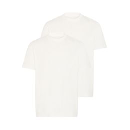 Blend Herren Rundhalsshirt "Rundhalsshirt BHIvo 2 Pack", wei&szlig;, Gr. XXXL, Obermaterial: 100% Baumwolle CO., Shirts