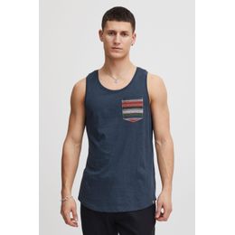 Blend Herren Tanktop "BHElei", blau, Gr. XXXL, gemustert, Web, 100% Baumwolle, Tops, L&auml;ssiges Tanktop mit Rundhalssauschnitt