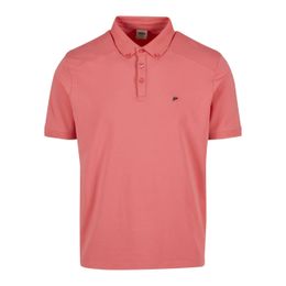 883POLICE Herren Poloshirt "883 Police NEPTUNES POLOS"coral, Gr. S, bedruckt, 50% Baumwolle, 45% Modal, 5% Elasthan, Shirts