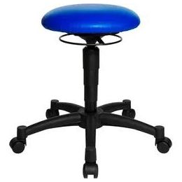Arbeitshocker Topstar "Body Balance 10", blau (royalblau), B:60cm H:55cm T:60cm, Hocker