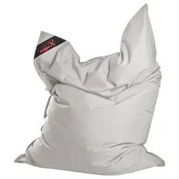 Sitzsack MAGMA HEIMTEX "BigFoot SCUBA", grau, B:170cm H:20cm, Bezug: 100% Polyester, Sitzs&auml;cke, Sitzsack