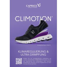 Caprice Damen Chelseaboots, Gr. 40, schwarz, Leder, Schuhe, Blockabsatz, Stiefelette mit Zierrei&szlig;verschluss an der Au&szlig;enseite