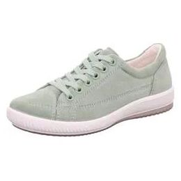 Sneaker Legero "TANARO 5.0", Damen, Gr. 41, gr&uuml;n (mint), Veloursleder, Schuhe Sneaker, mit Wechselfu&szlig;bett, Freizeitschuh, Halbschuh, Schn&uuml;rschuh
