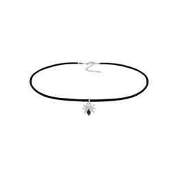 Elli Choker Damen Gr&ouml;&szlig;e One Size schwarz / silber