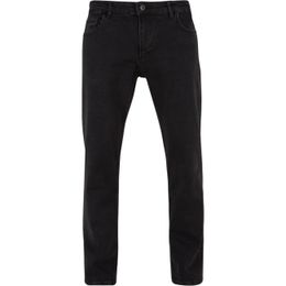 2Y STUDIOS Herren Bequeme Jeans "2Y Studios Herren 2Y Basic Straight Fit Denim"schwarz, Gr. 29, unifarben, 97% Baumwolle, 3% Elasthan, Jeans