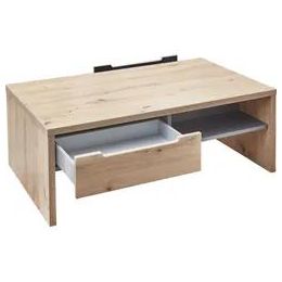 Couchtisch Innostyle, braun (braun, artisan eiche), B:110cm H:40cm T:65cm, Oberboden: Artisan Eiche Nachbildung (Spanplatte); Front Schubkasten: Artisan Eiche (MDF), Tische, Couchtisch