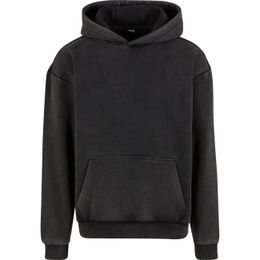 Urban Classics Herren Kapuzenpullover "Urban Classics Vintage Heavy Hoodie"magnet, Gr. XL, unifarben, 70% Baumwolle, 30% Polyester, Pullover