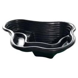 Fertigteich Ubbink "Calmus SI", schwarz, B:90cm H:40cm L:120cm, Polyethylen (PE), Teichschalen