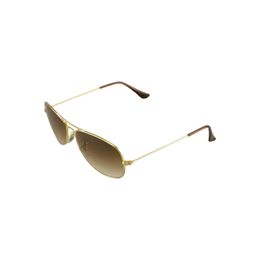 Ray-Ban Sonnenbrille Damen Gr&ouml;&szlig;e One Size Second Hand gold