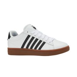 K-Swiss Herren Sneaker "Court Tiebreak II", Gr. 45, wei&szlig;, Leder, Schuhe