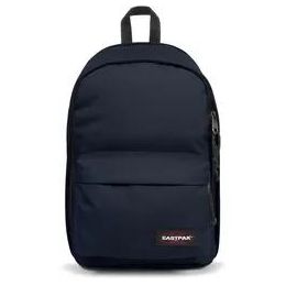 Freizeitrucksack Eastpak "BACK TO WORK", Gr. B/H/T: 29,5cm x 43cm x 25cm, blau (marine blau), Textil, Basic, Rucks&auml;cke Freizeitrucksack, Schulrucksack, Businessrucksack mit separatem Laptopfach