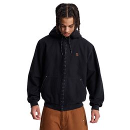 DC Shoes Herren Outdoorjacke "Garage"schwarz, Gr. S, Obermaterial: 100% Baumwolle., Jacken