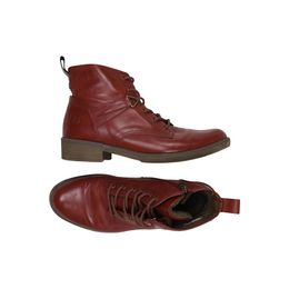 Tamaris Stiefelette Damen Gr&ouml;&szlig;e 41 Second Hand rot
