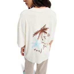 Roxy Damen T-Shirt "My Boyfriend"buttercream, Gr. S, Obermaterial: 100% Baumwolle., Shirts