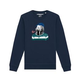 Watapparel Sweatshirt ' Walross ' male Blue size 5XL